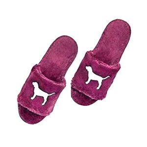 PINK Victoria's Secret | Shoes | Nwt Large Vs Pink Slippers | Poshmark